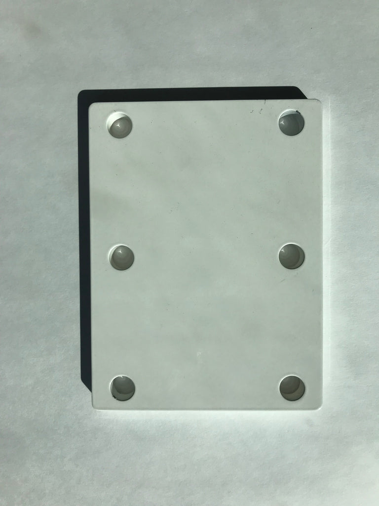 MMT-67W Spacer Plate Polymer Coated 6061 Aluminum | Magic Marine Tow